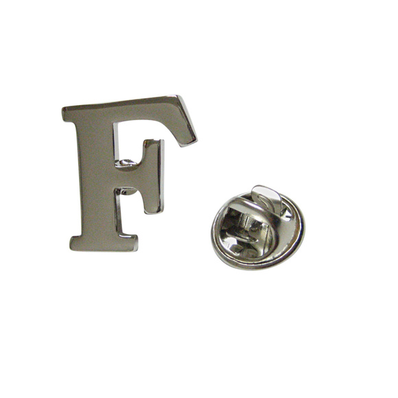 Kiola Designs | Accessories | Letter F Lapel Pin | Poshmark